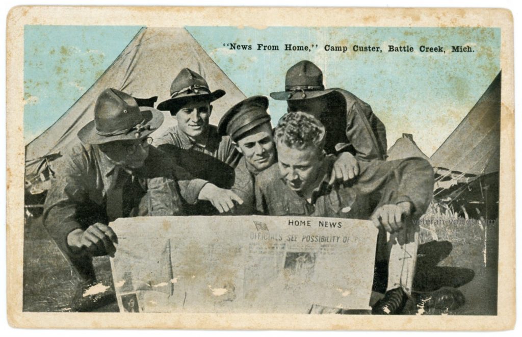 Camp Custer ⋆ Veteran Voices Military Research ⋆ World War I