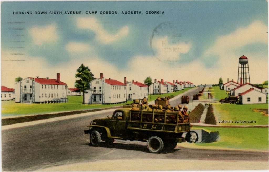 Camp Gordon ⋆ Veteran Voices Military Research ⋆ World War I
